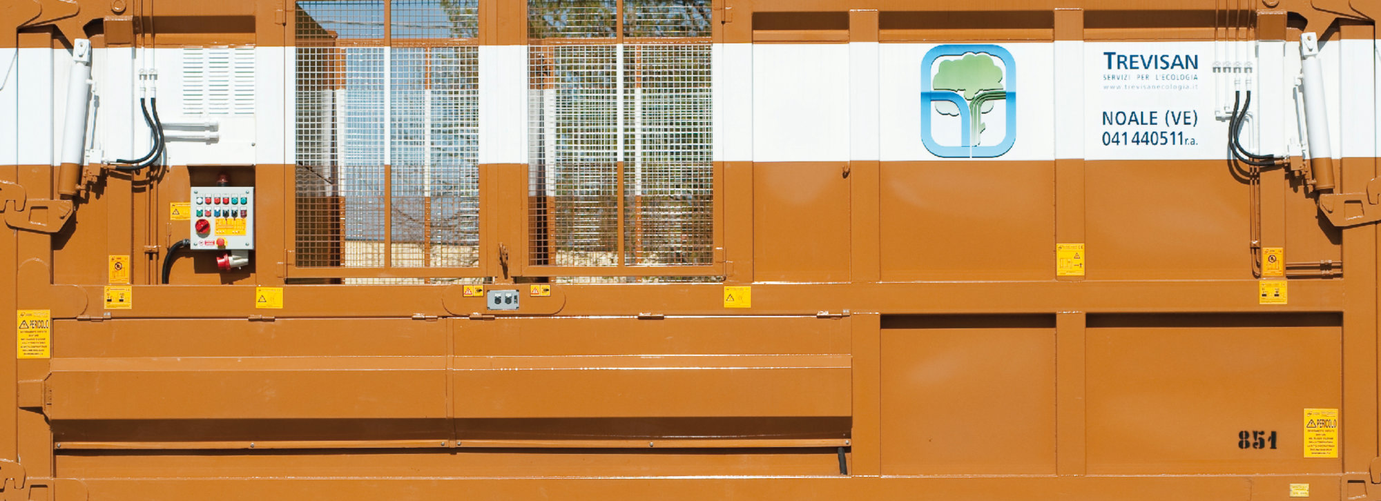 Noleggio press-container TWIN PACK – Trevisan Ecologia